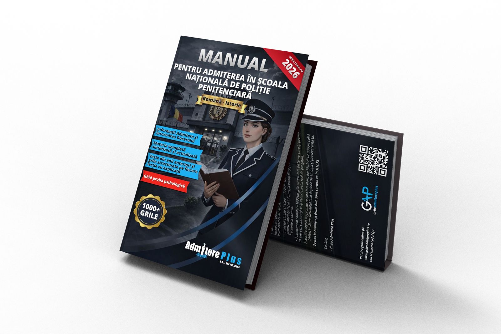 Manual Admitere ANP 2026 – Română & Istorie | 1000+ Grile + Explicații ...
